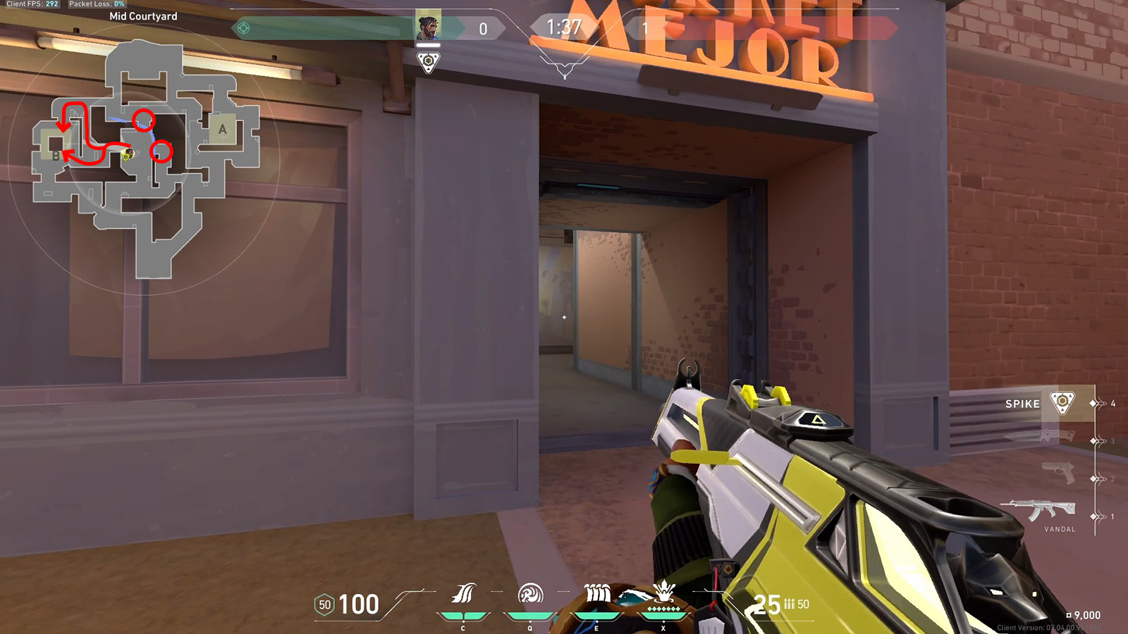 The best Valorant Sunset smokes to block off lines of sight | ONE Esports