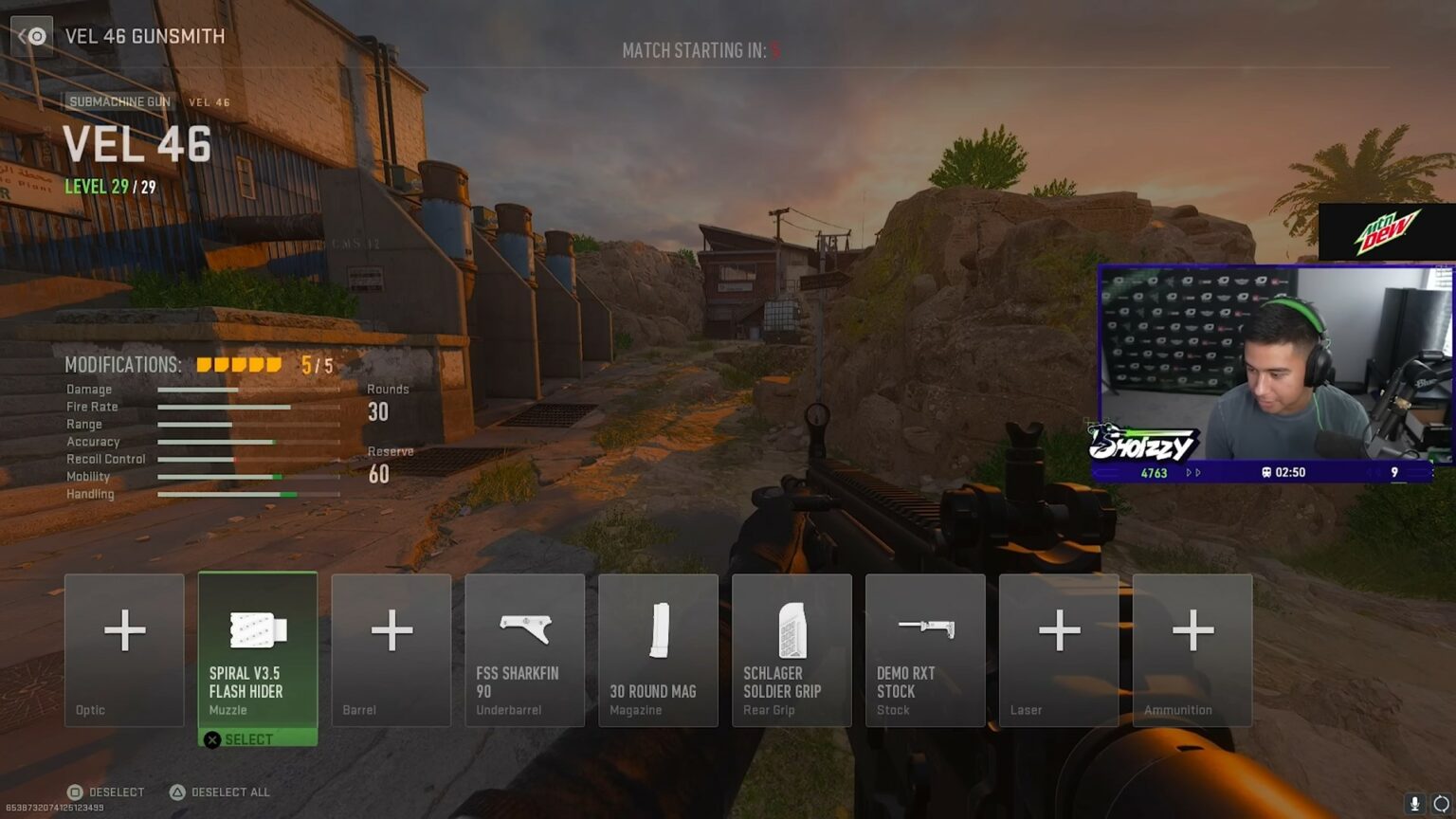 Modern Warfare 2's VEL 46 ranked loadout from OpTic shotzzy | ONE Esports