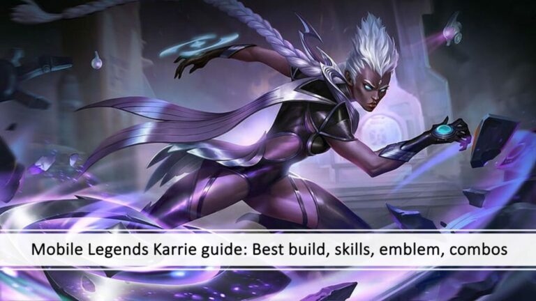 Win with this Karrie tank build, subjugate the gold lane | ONE Esports