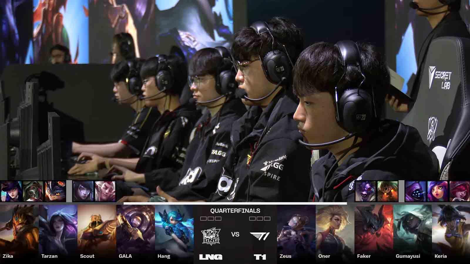 Nilah and Senna bot lane? T1 bets on creativity against LNG | ONE Esports