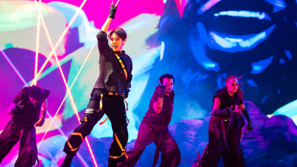 Watch Baekhyun's Worlds 2023 opening ceremony performance | ONE Esports