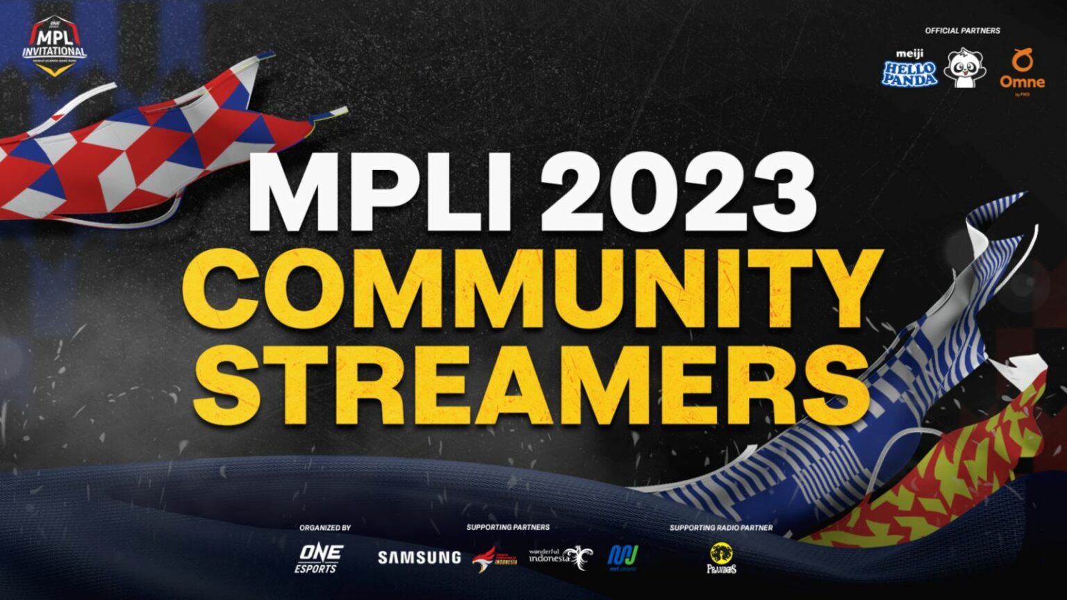 MPLI 2023 co-streamers: Languages, channels, where to watch | ONE Esports