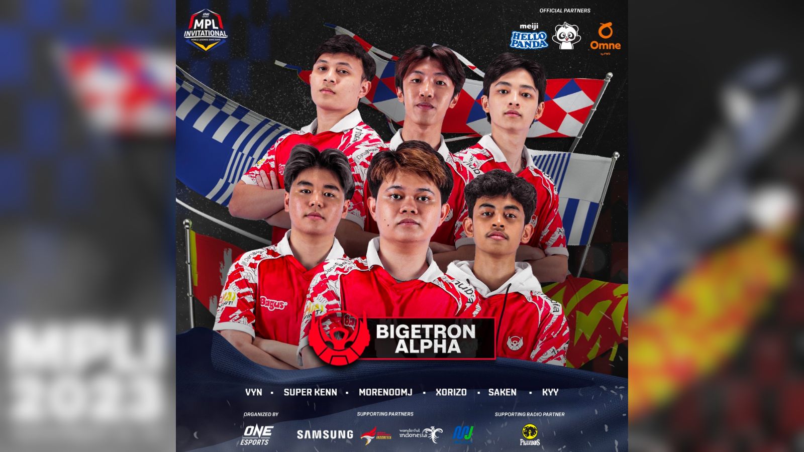 Full roster of every team competing at MPLI 2023 | ONE Esports