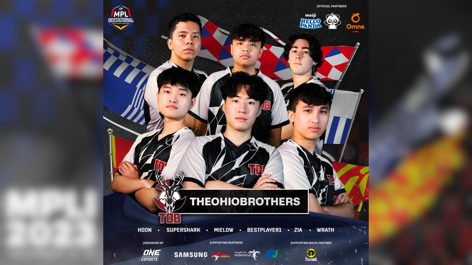 Full roster of every team competing at MPLI 2023 | ONE Esports