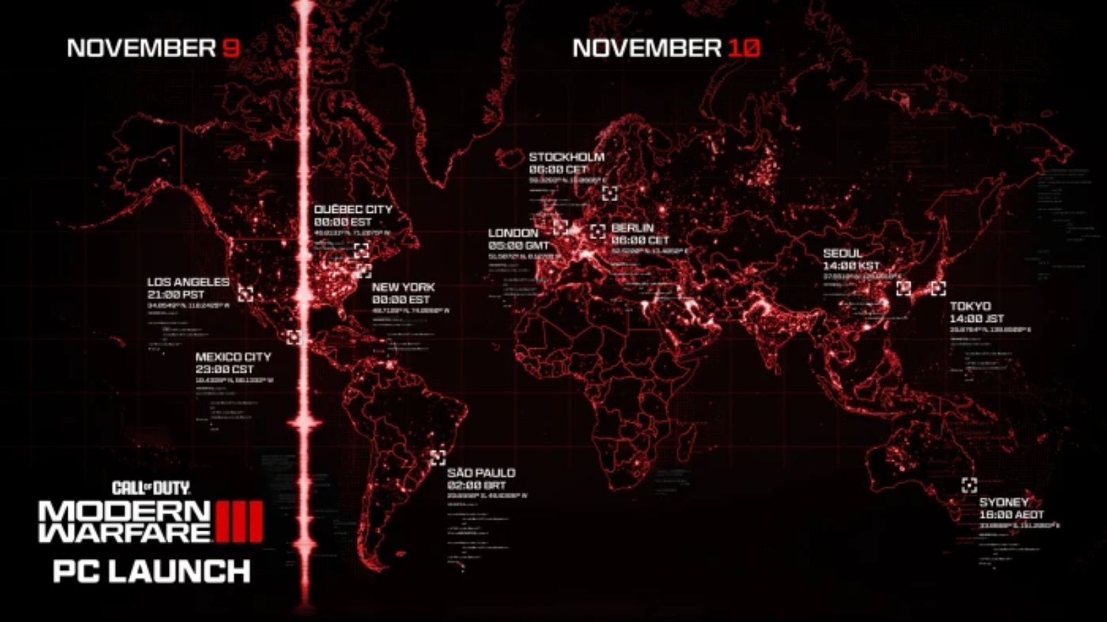 MW3 launch times with global release for all fans | ONE Esports