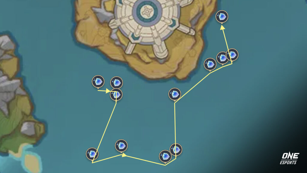 Navia materials: Best Genshin Impact farming routes | ONE Esports