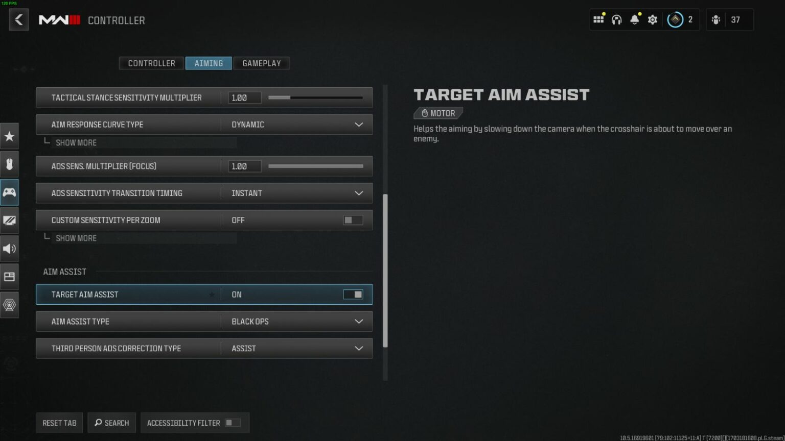Best aim assist settings in MW3 -- insane accuracy | ONE Esports