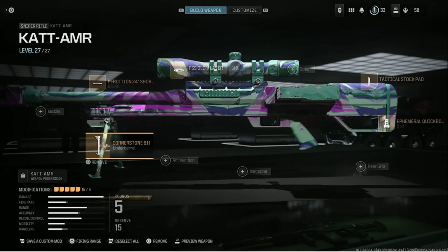 Best KATT-AMR loadout in MW3 -- quickscope build | ONE Esports