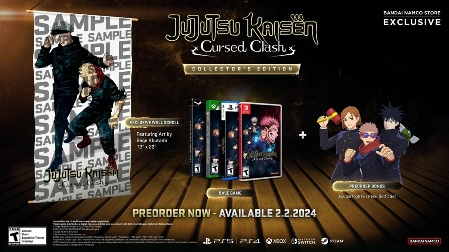 Jujutsu Kaisen Cursed Clash Collector's Edition details here | ONE Esports
