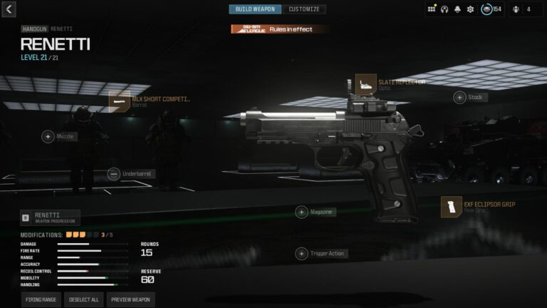 Best ranked Renetti Build in Modern Warfare 3 -- A beast | ONE Esports