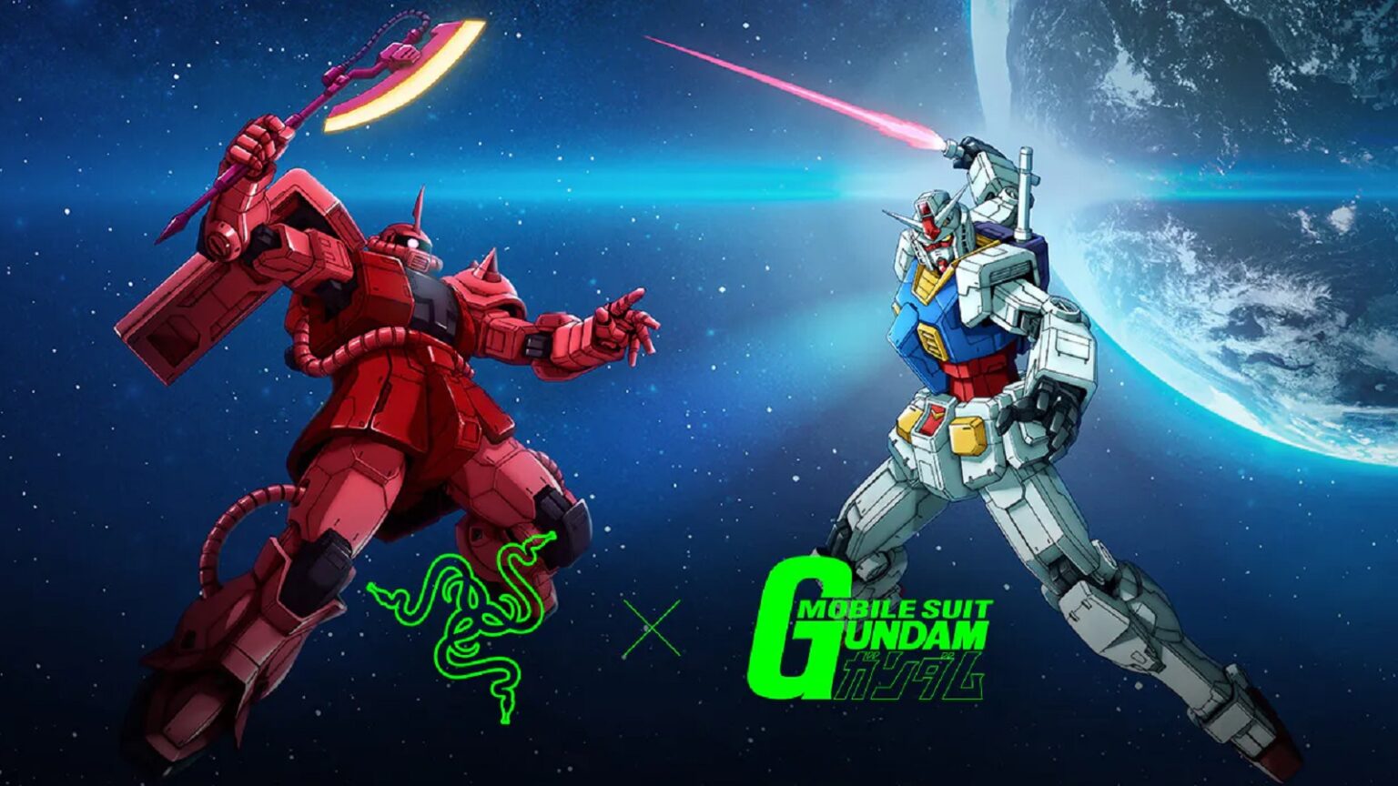 Razer X Gundam Collection includes best gaming & mecha parts | ONE Esports