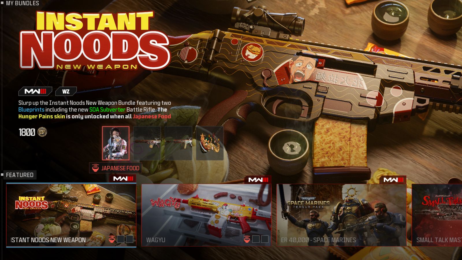 How to unlock Hunger Pains operator skin in MW3 and Warzone | ONE Esports