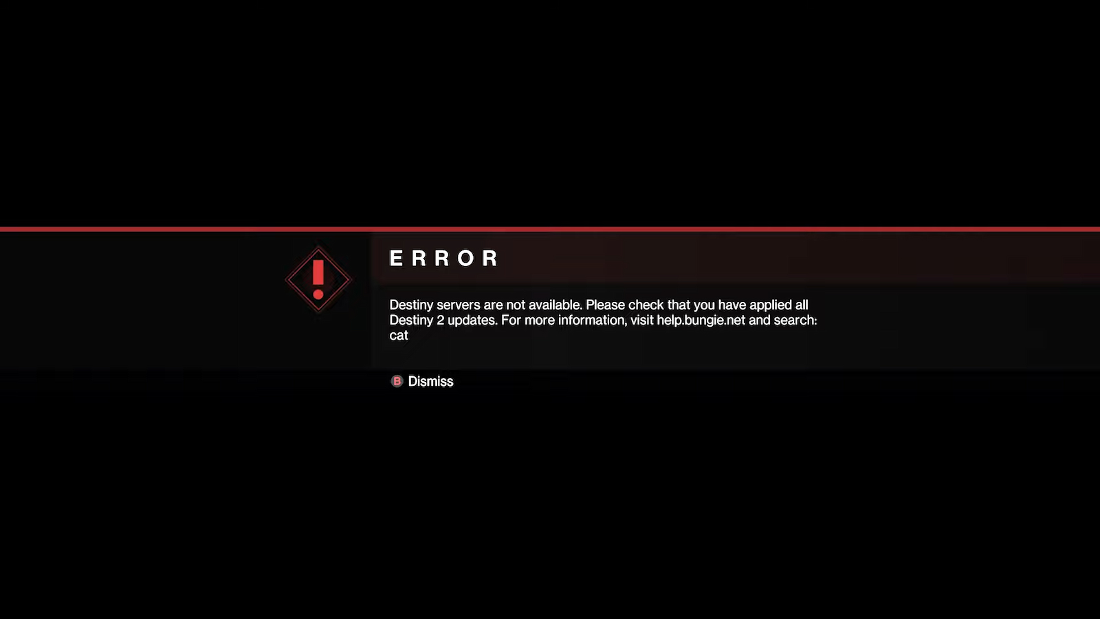 Destiny 2 Cat Error — How To Fix Annoying Issue One Esports