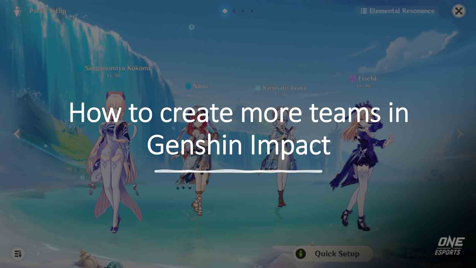 Genshin Taser composition: How to build, roster, variants | ONE Esports