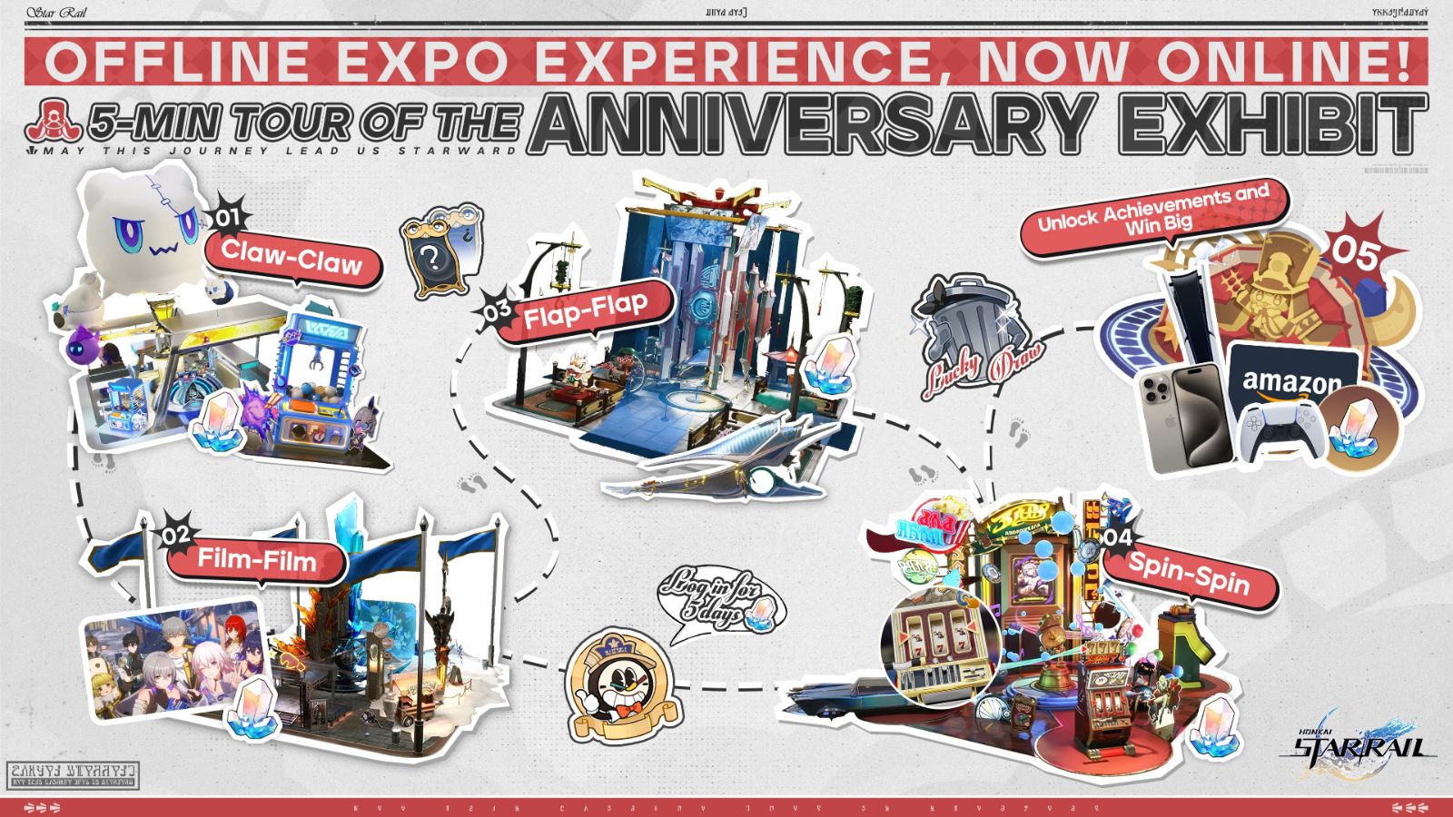 HSR Immersive Interaction Exhibition rewards and how to join | ONE Esports