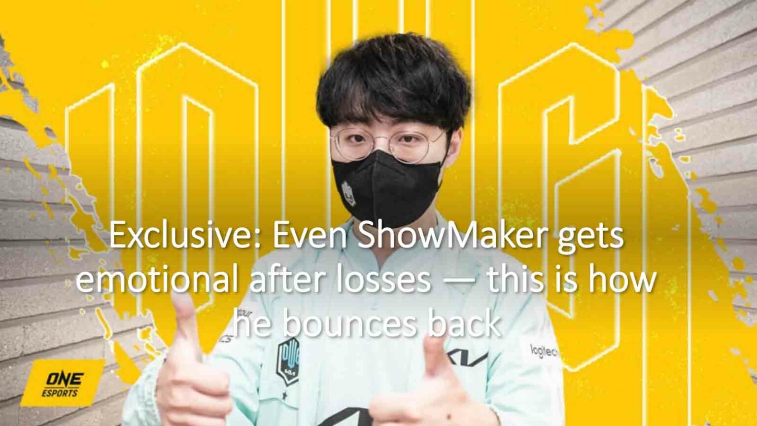 ShowMaker's view of himself is so cute, it'll make you smile | ONE Esports