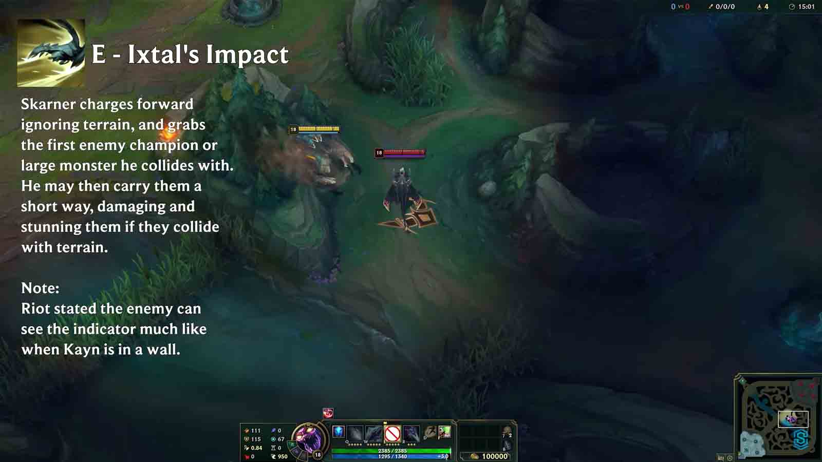 Full list of Skarner rework abilities in League of Legends | ONE Esports