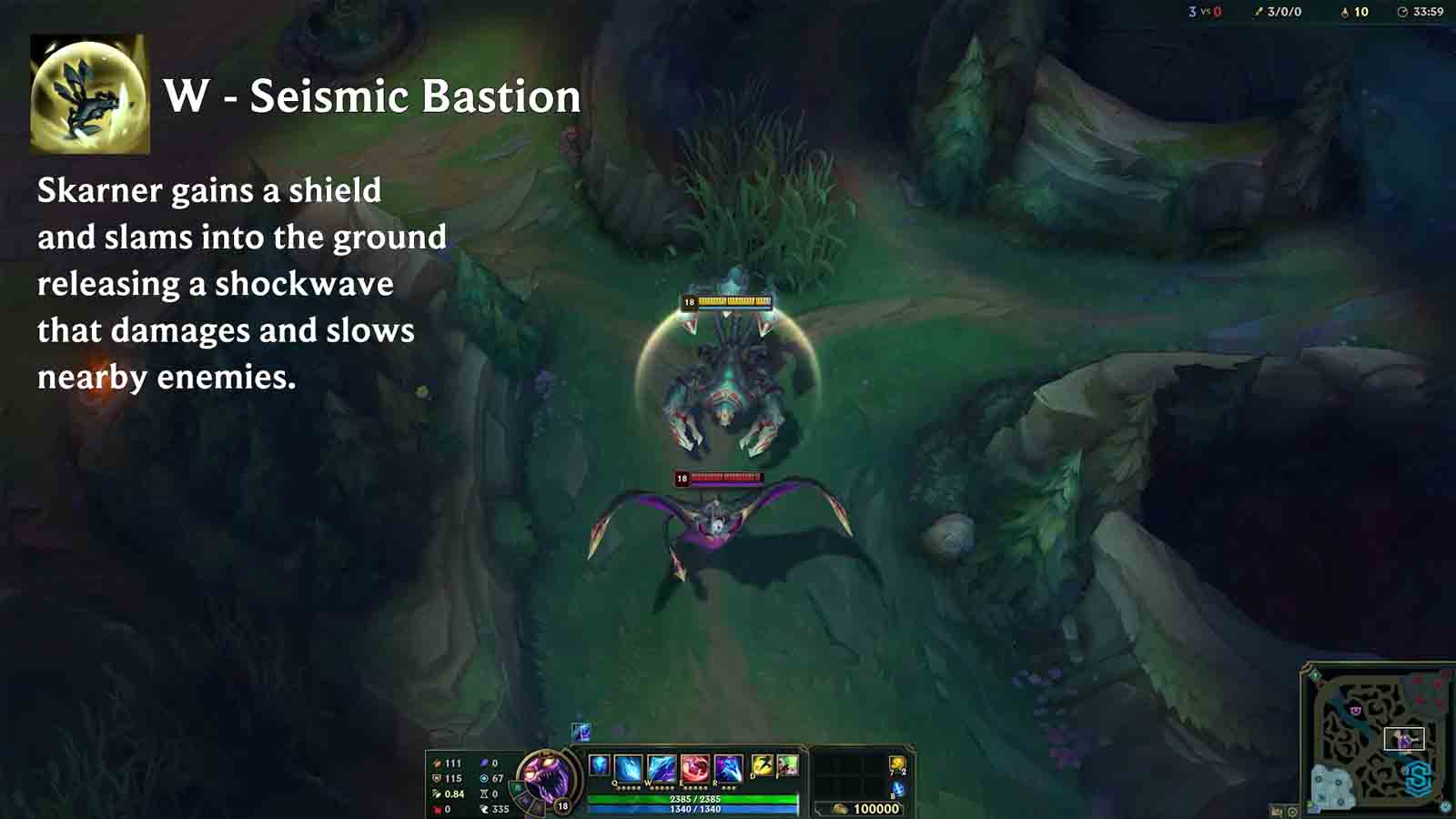 Full list of Skarner rework abilities in League of Legends | ONE Esports