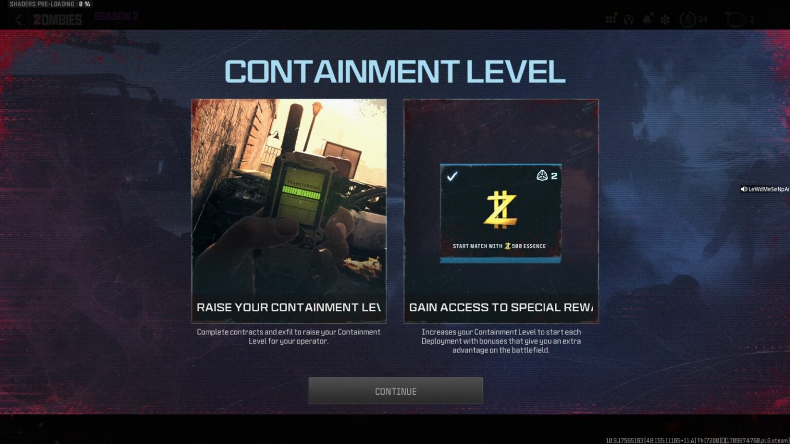 MW3 Zombies Containment Level -- big tier rewards and more | ONE Esports