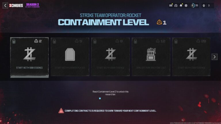 MW3 Zombies Containment Level -- big tier rewards and more | ONE Esports