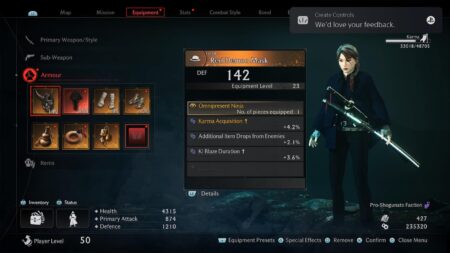 Best build in Rise of the Ronin: Weapon, armour, and skills | ONE Esports