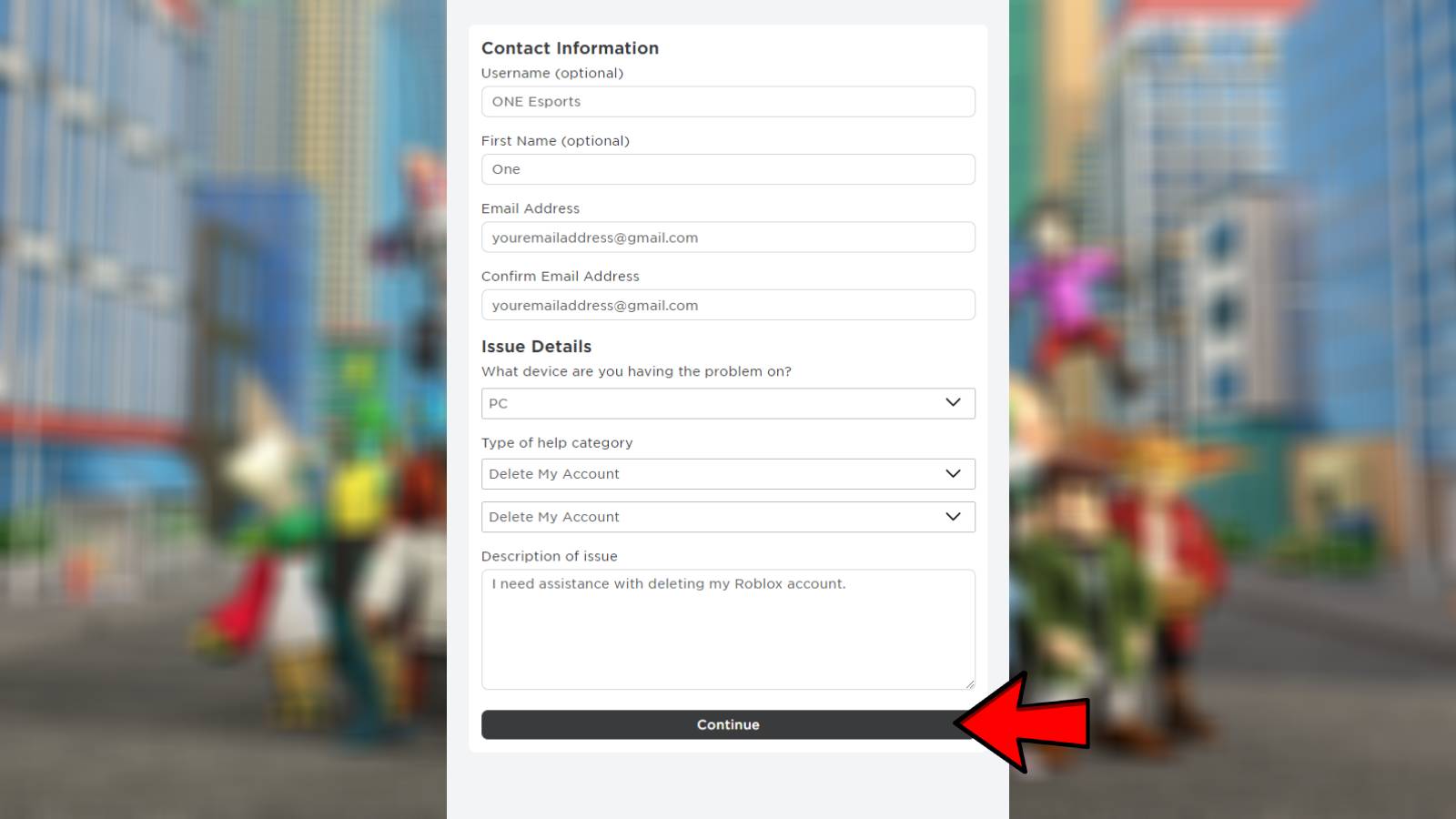 How to delete Roblox account: Step-by-step with screenshots | ONE Esports