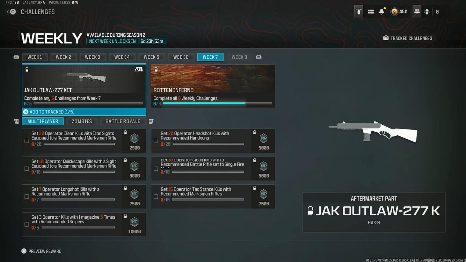 How to unlock the JAK Outlaw 277 kit in MW3 and Warzone | ONE Esports