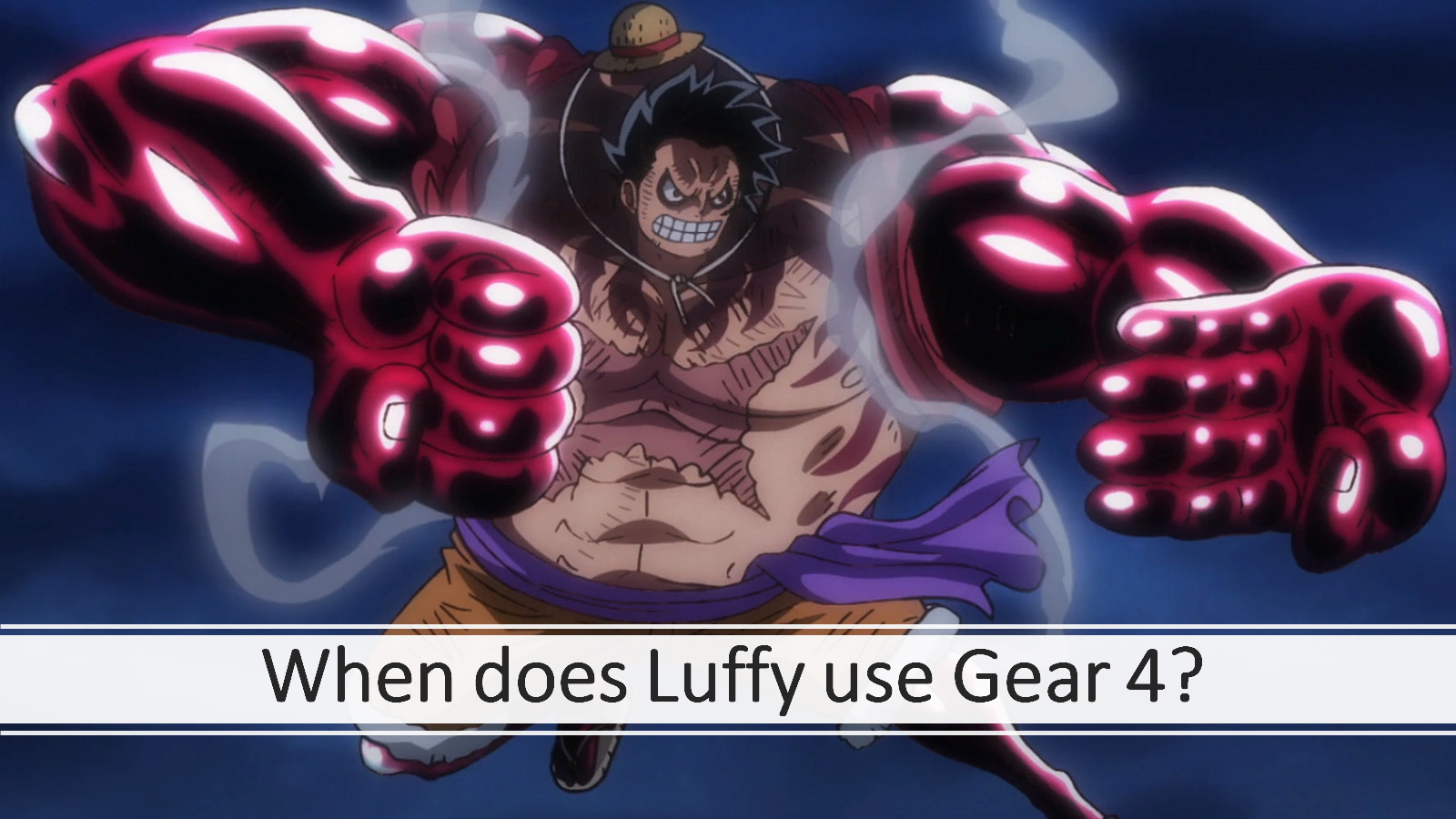 When does Luffy use Gear 3 in One Piece? | ONE Esports