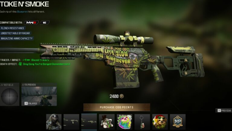 Stoney Sloth tracer pack MW3: Price and items | ONE Esports