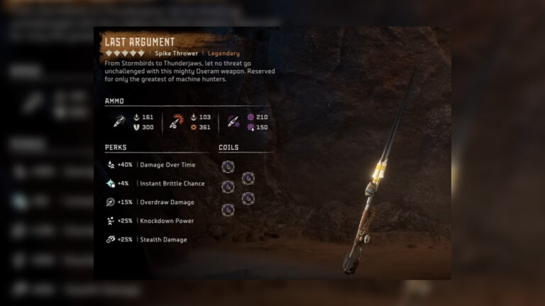 Horizon Forbidden West best weapons guide: Ammo, perks | ONE Esports