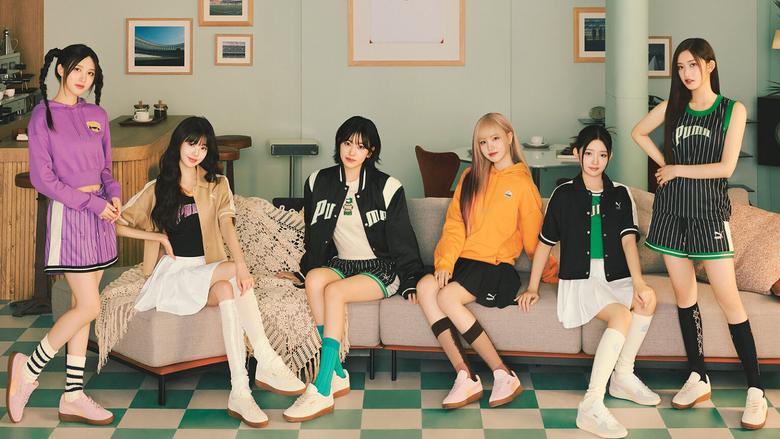 IVE Puma shoe collab stuns in playful pastels | ONE Esports