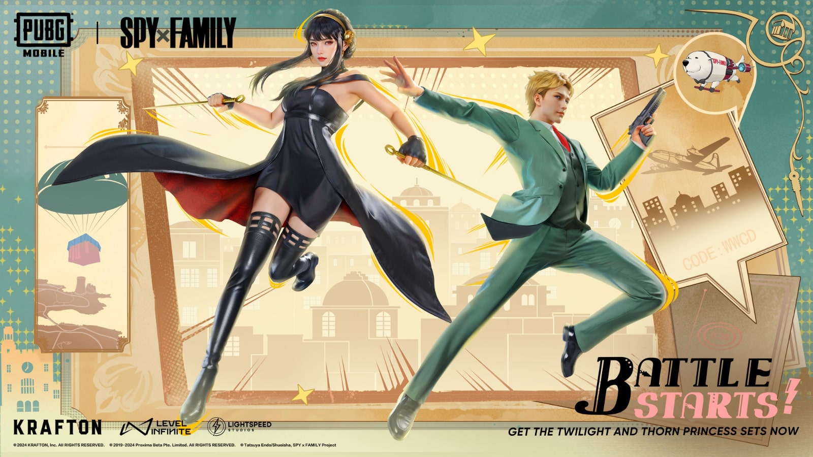 Spy x Family PUBG Mobile: Release date, skins, sets | ONE Esports