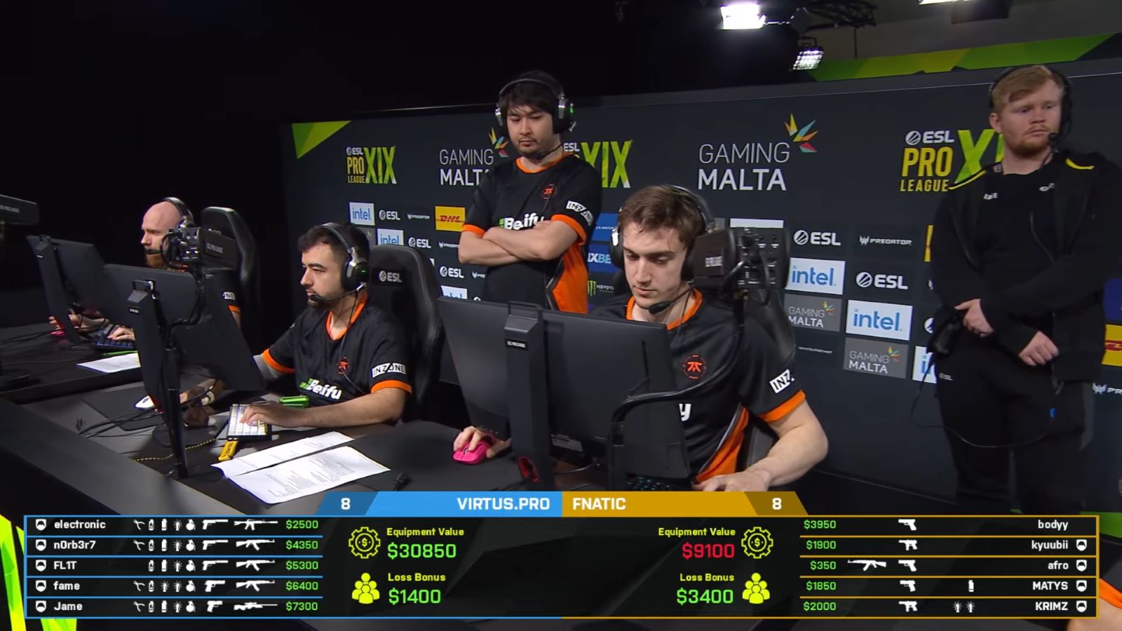 ESL Pro League Season 19 kicks off with huge Fnatic win | ONE Esports