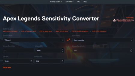 New Apex Legends sensitivity converter from CS2 and Valorant | ONE Esports