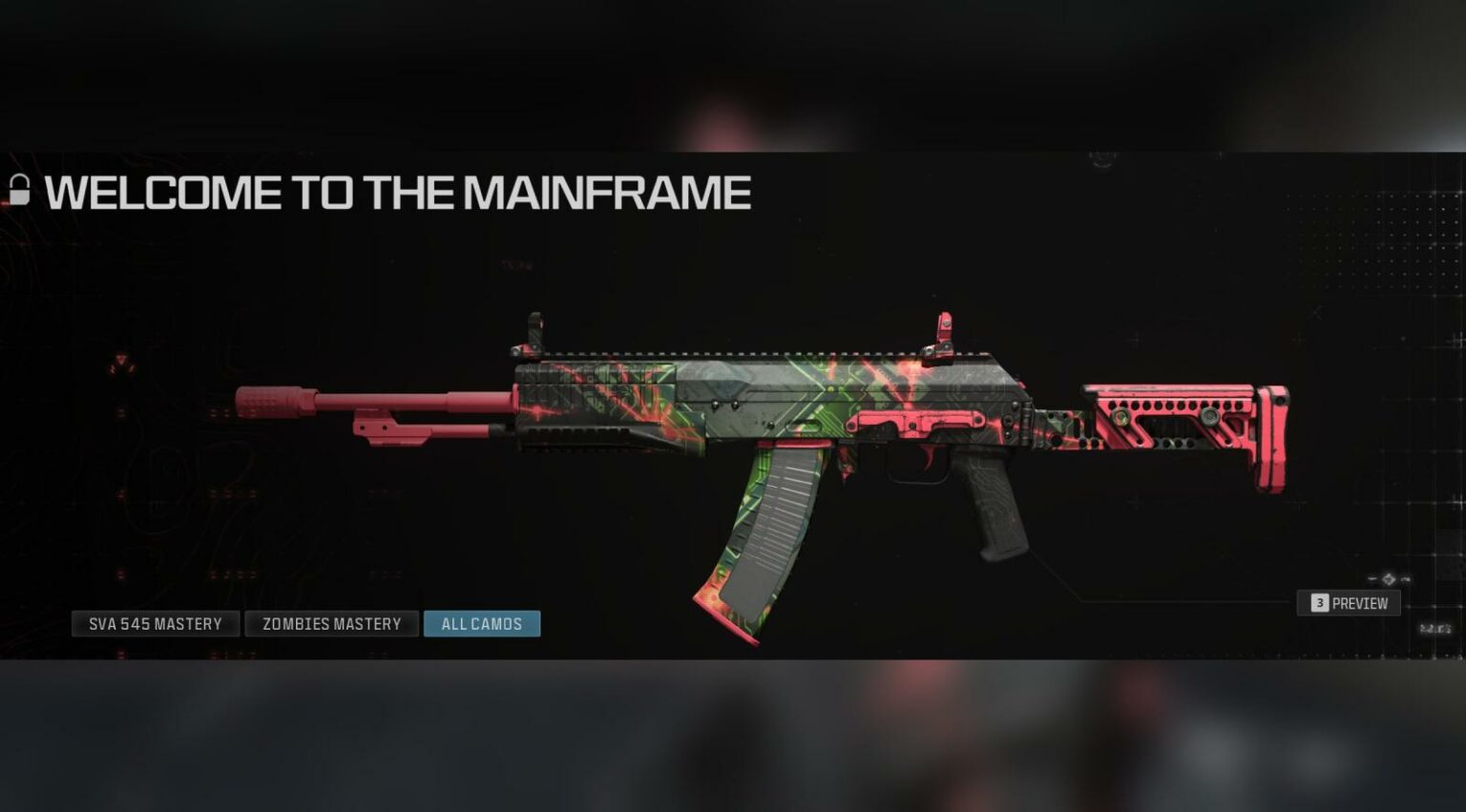 How to get awesome ‘Welcome to the Mainframe’ Warzone camo | ONE Esports