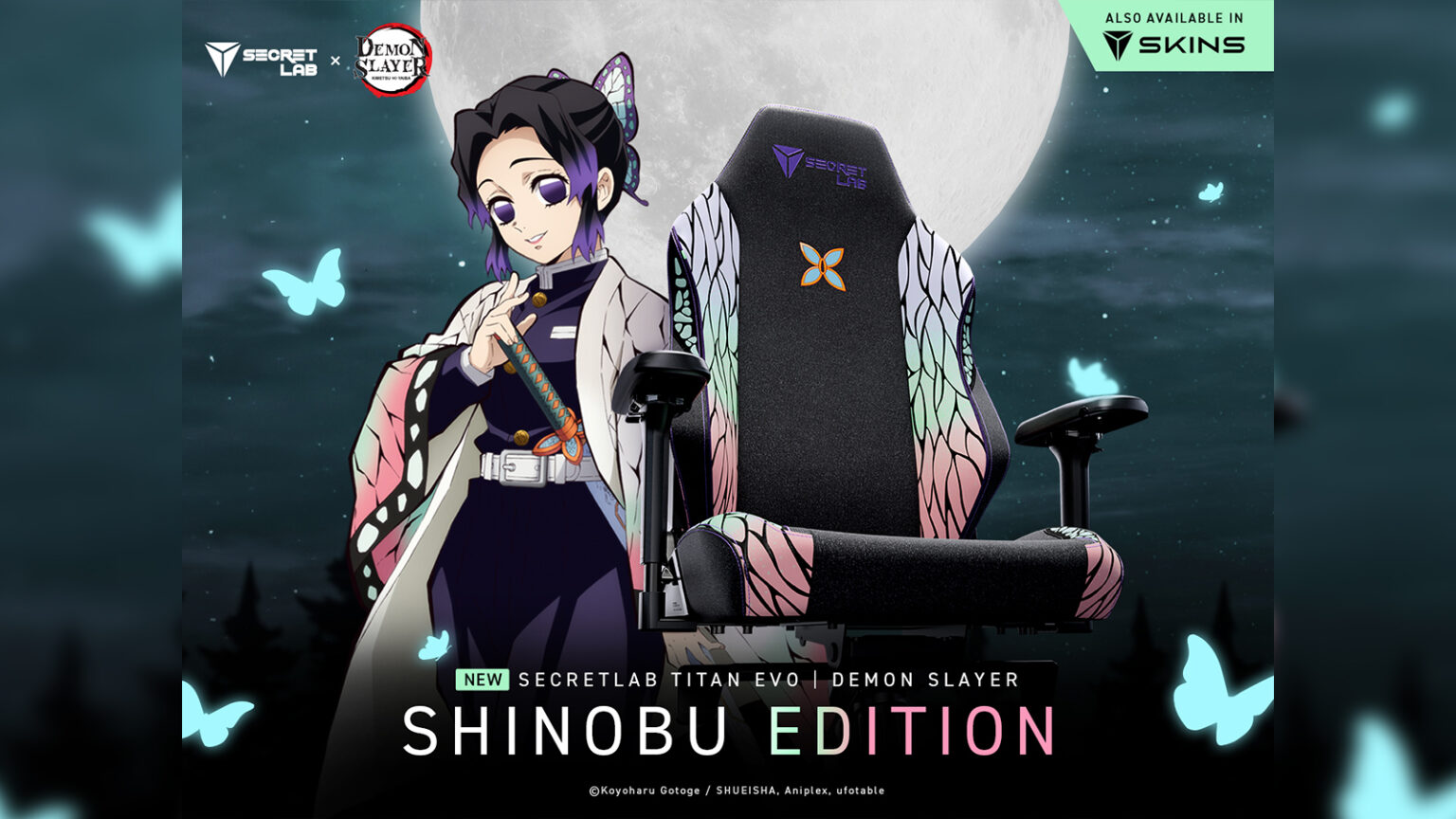 Join the elite with Demon Slayer Hashira Secretlab chairs | ONE Esports