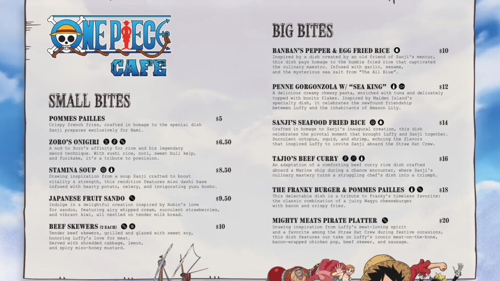 One Piece Cafe in Las Vegas: Location, menu, prices, hours | ONE Esports