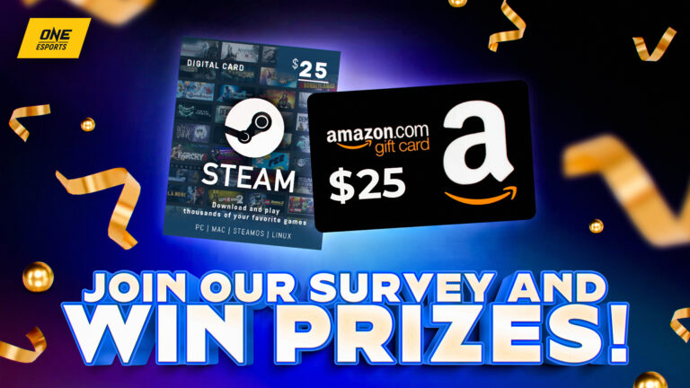 Join our survey for a chance to win exciting prizes! | ONE Esports