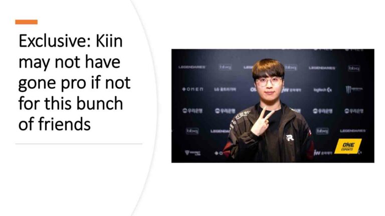 Gen.G Kiin lists down what he wants in an ideal teammate | ONE Esports