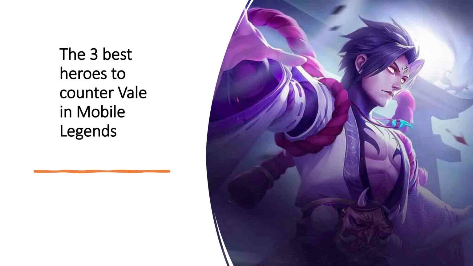 Mobile Legends Vale guide: Best build, skills, emblem, combo | ONE Esports