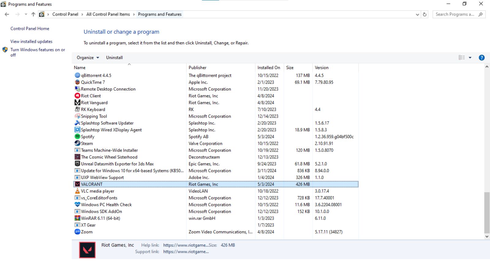 How to uninstall Valorant quick and easy 2024 | ONE Esports
