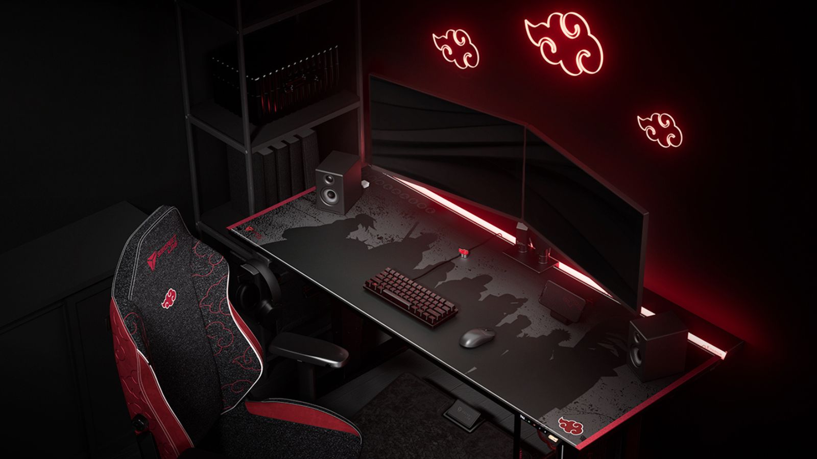 Go rogue with the new Akatsuki Secretlab accessories | ONE Esports