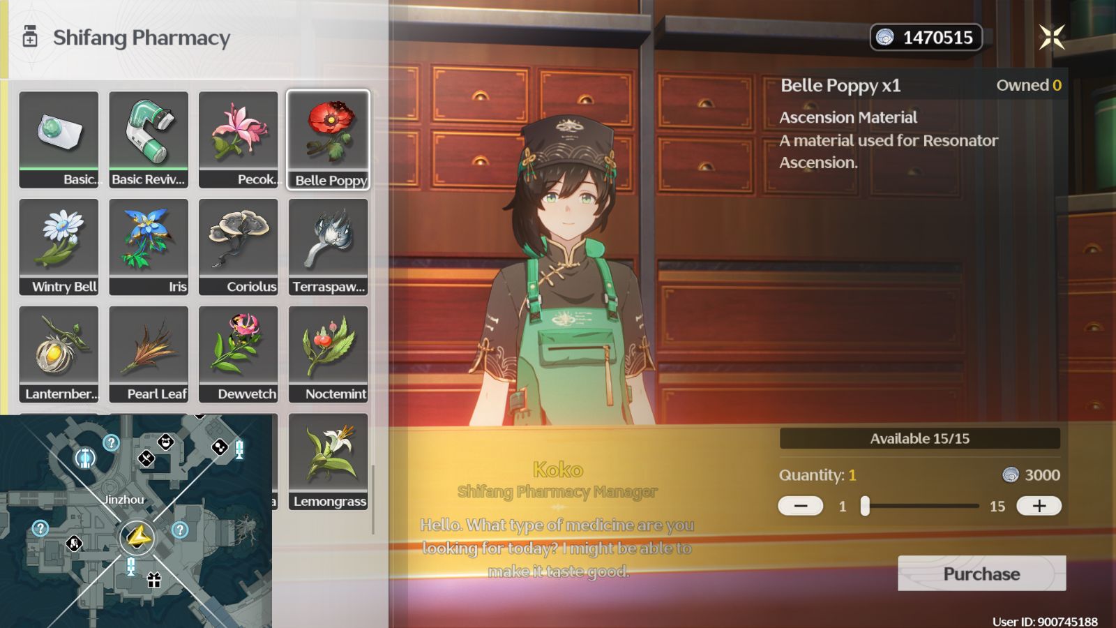 Wuthering Waves Belle Poppy locations and best farming spot | ONE Esports