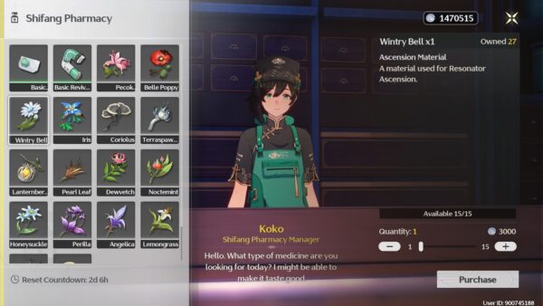 Wuthering Waves Wintry Bell location and best farming spot | ONE Esports