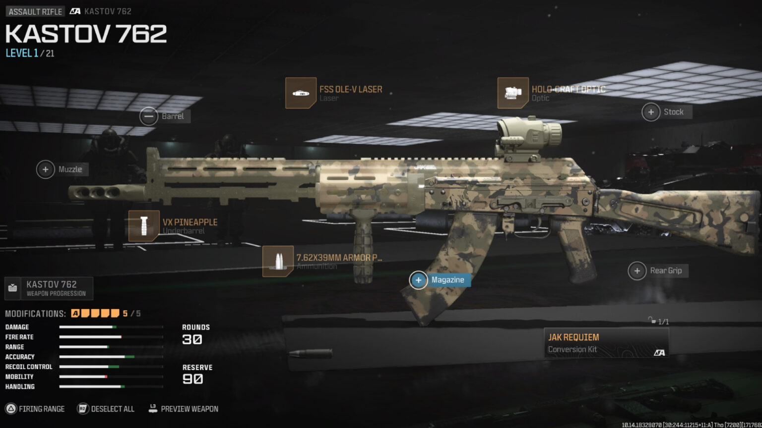 Best Kastov 762 JAK Requiem loadout in Modern Warfare 3 | ONE Esports