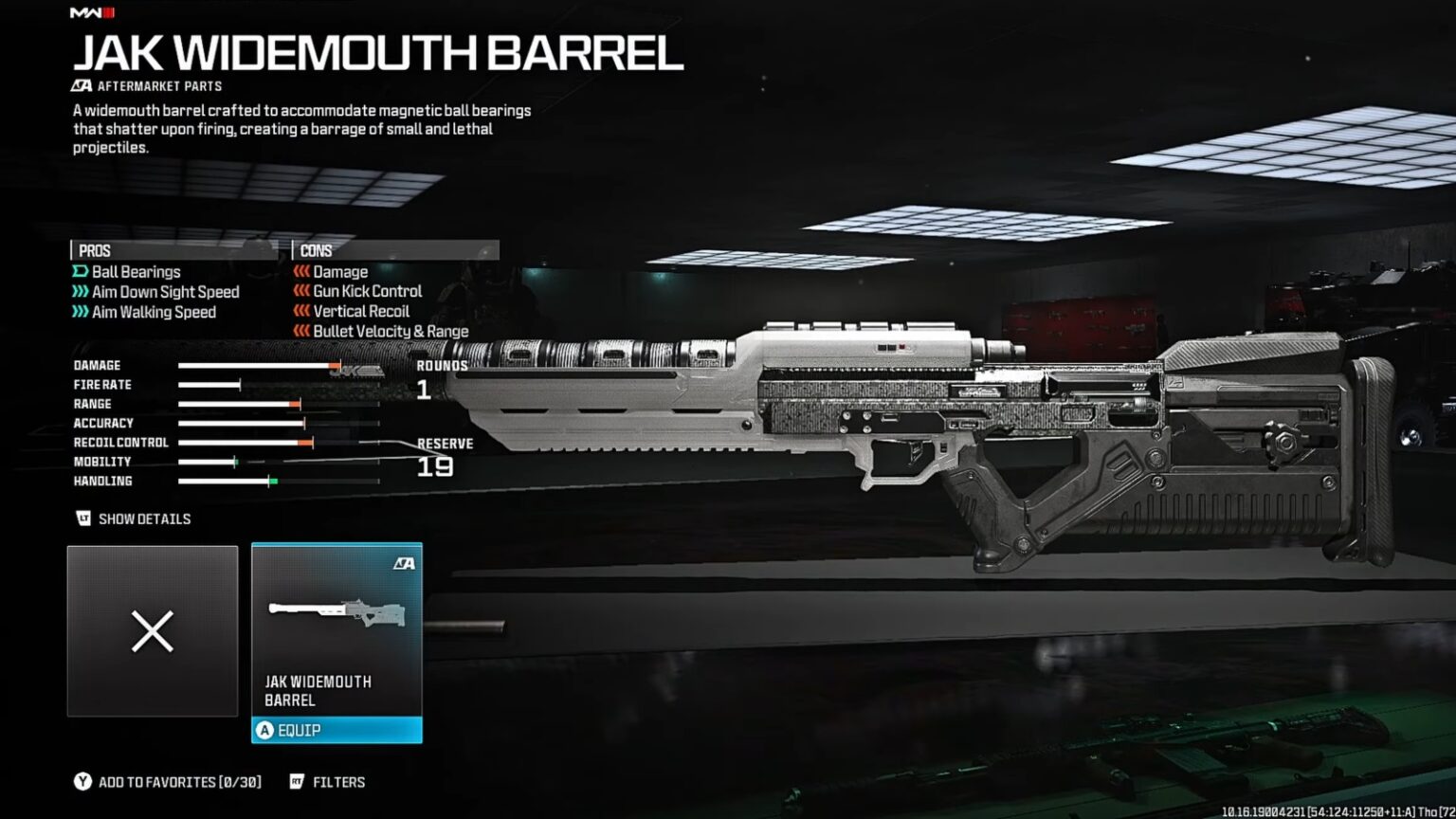 How to get big JAK Widemouth Barrel in MW3 and Warzone | ONE Esports