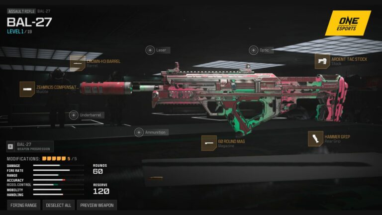 Best loadouts for Multiplayer in MW3 Season 5 -- meta builds | ONE Esports