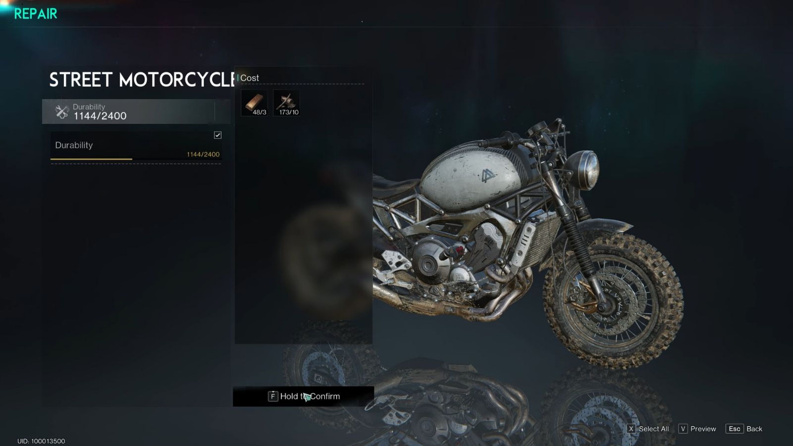 How to repair a motorcycle in Once Human -- important to do! | ONE Esports