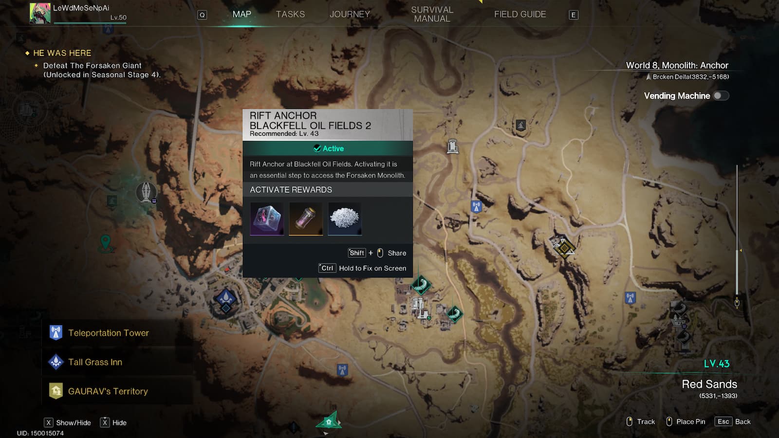 Stardust Source in Once Human -- best farming methods 2024 | ONE Esports