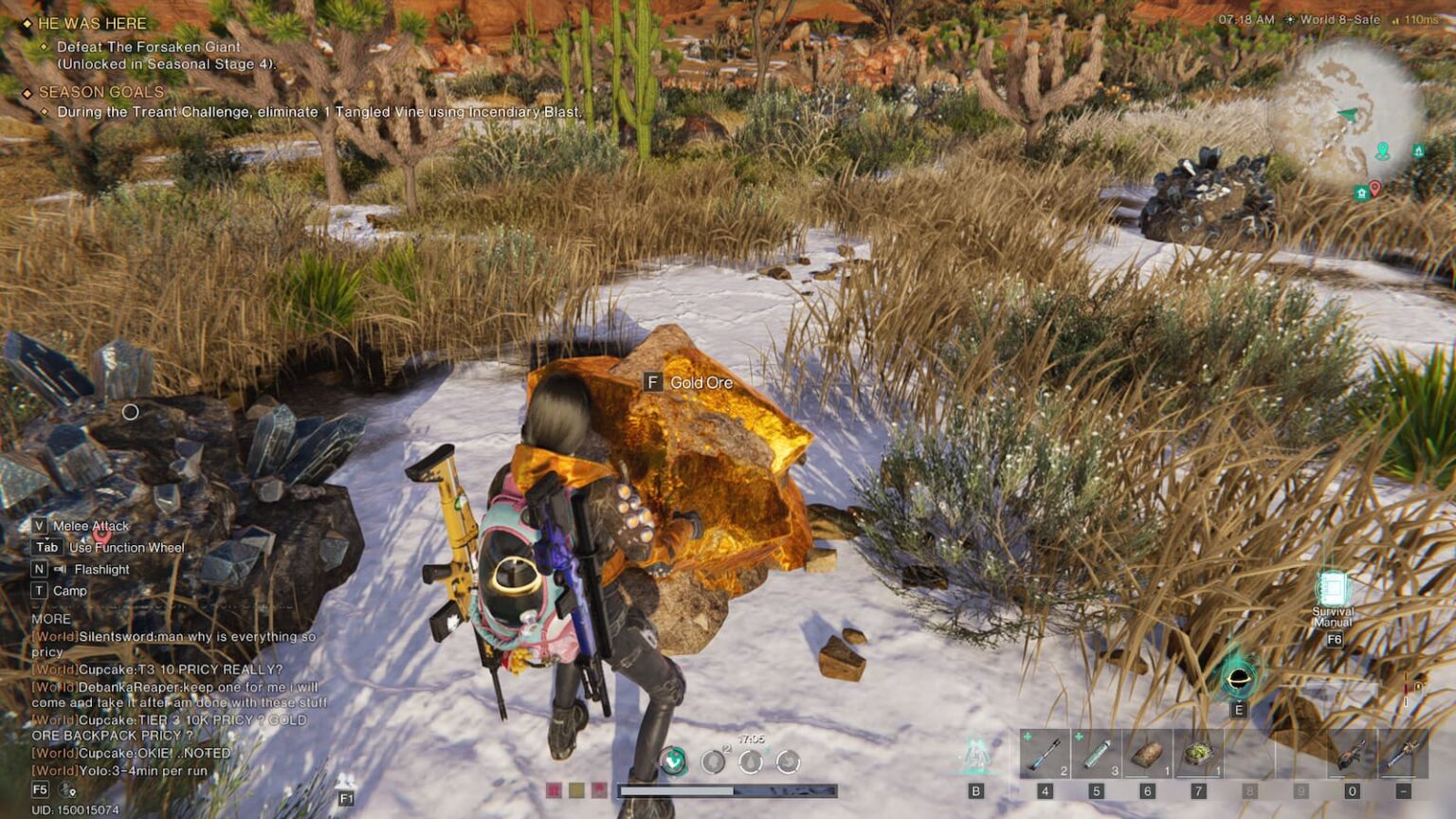 Once Human Gold ore locations, big uses & Gold Ingots 2024 | ONE Esports